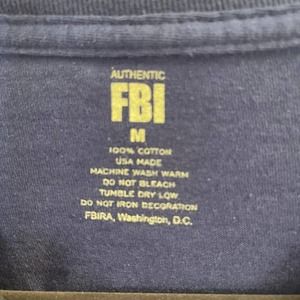 authentic FBI | Shirts | Fbi Authentic Crewneck Short Sleeve Fbi Logo ...